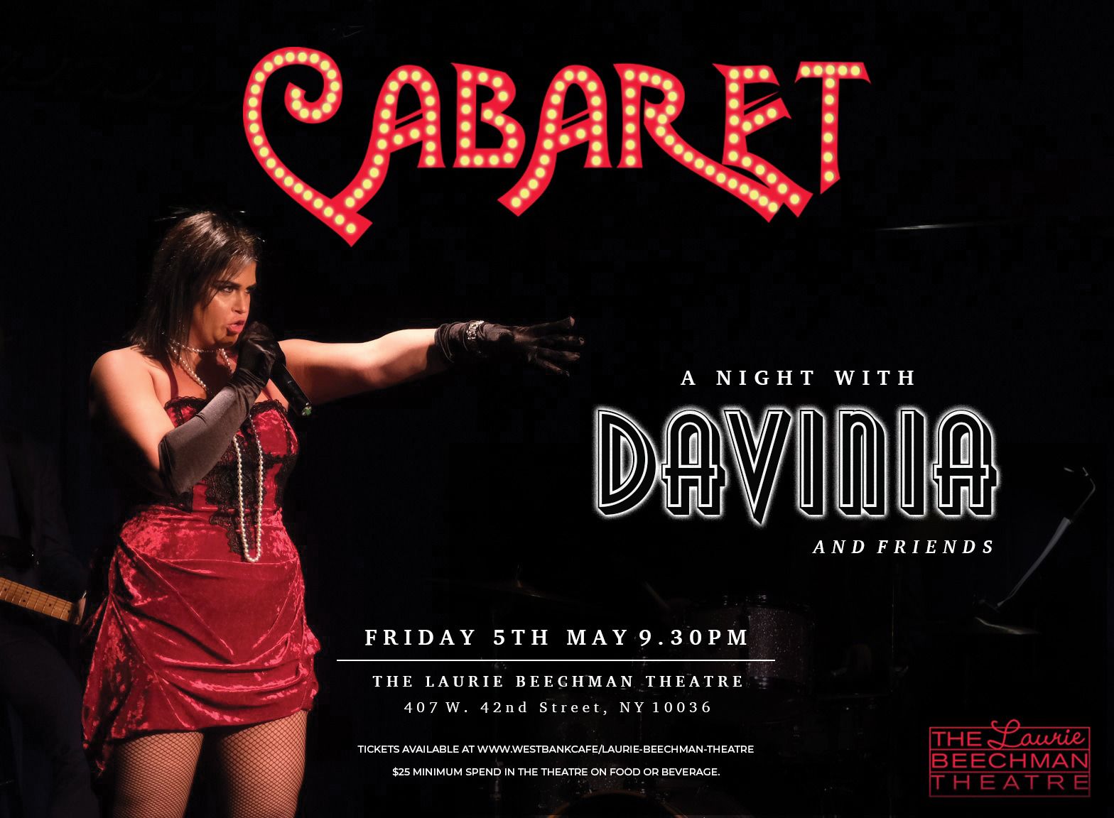 A Night With Davinia and Friends at The Laurie Beechman Theatre, this ...